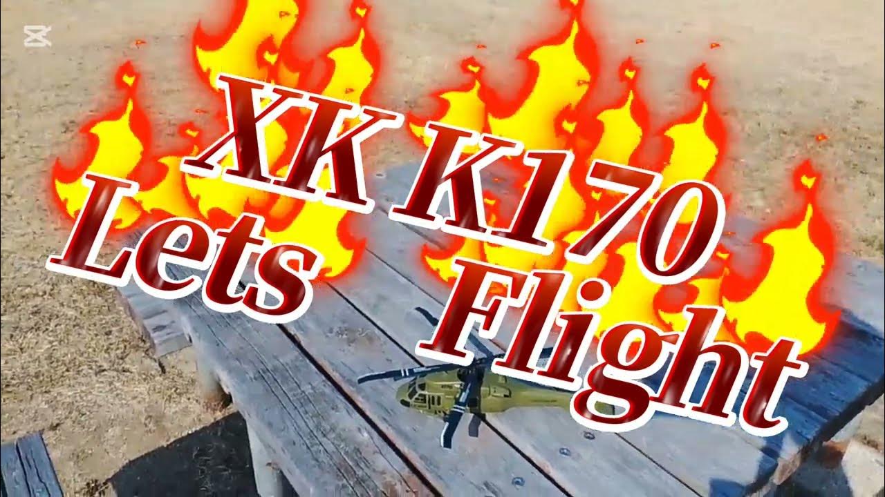 wltoys xk k170 uh 60l Lets Flight - YouTube