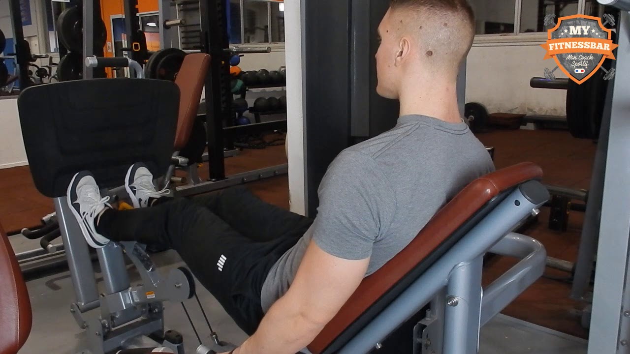 Extensions des mollets presse à cuisses [MOLLETS] - YouTube