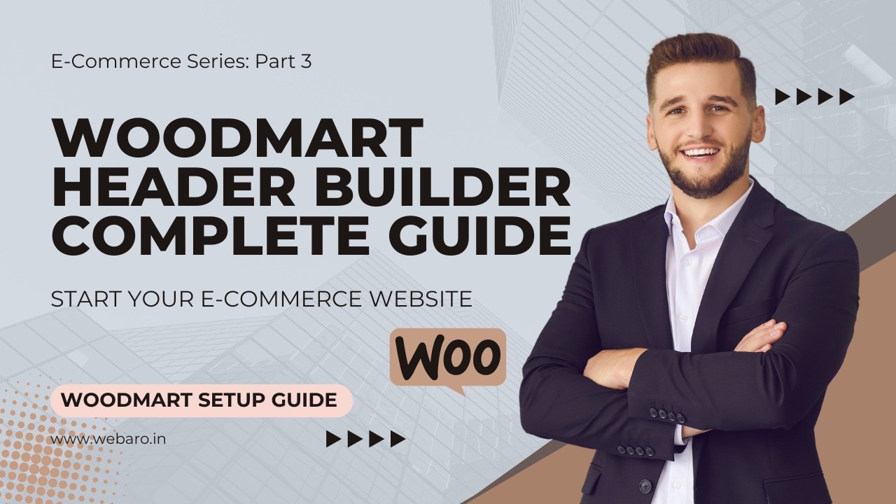 Upgrade Your Website: Build a Professional Header with WoodMart - YouTube