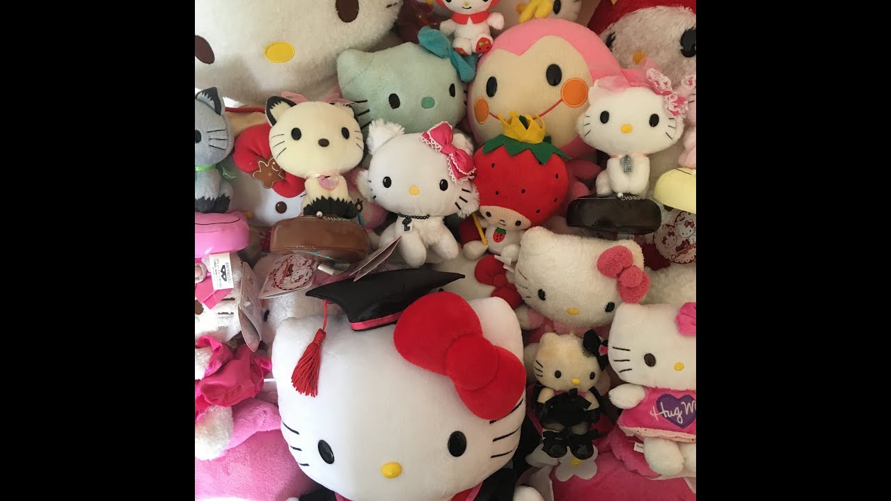 Sanrio Plush Collection Hello Kitty and My Melody - YouTube