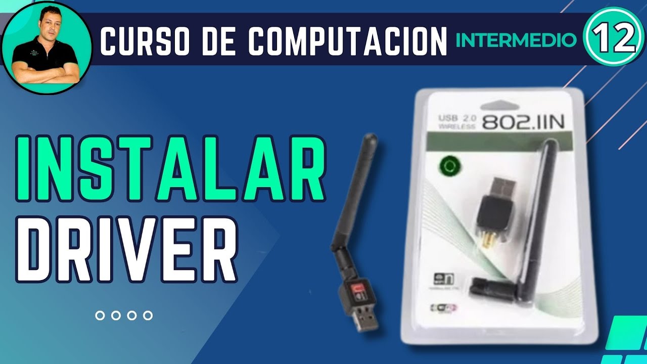 🔵 Como instalar los drivers de ANTENA WIFI USB Wireless 802.11N ...