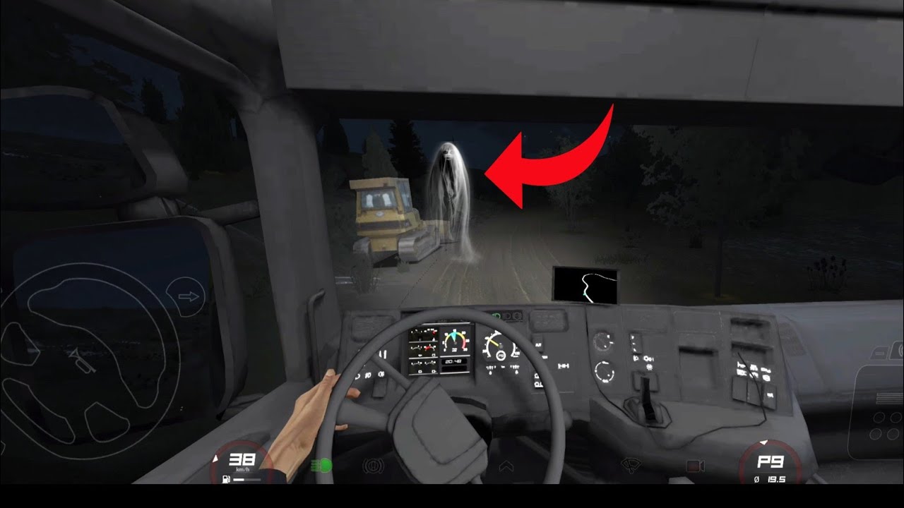 Scary Road 😱😱 at Night | In Truckers Of Europe 3| TOE 3 | 3d Mobile ...