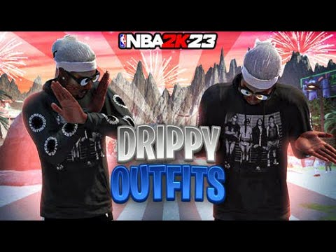 *NEW* BEST DRIPPY OUTFITS ON NBA 2K23!!😅 LOOK LIKE A COMP DRIBBLE GOD ...