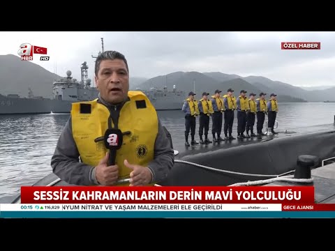 TCG Çanakkale Denizaltısı'nda Günlük Yaşam / A Haber | A Haber