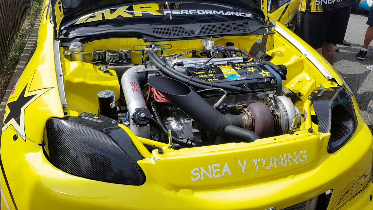 Honda civic turbo over 1000hp - YouTube