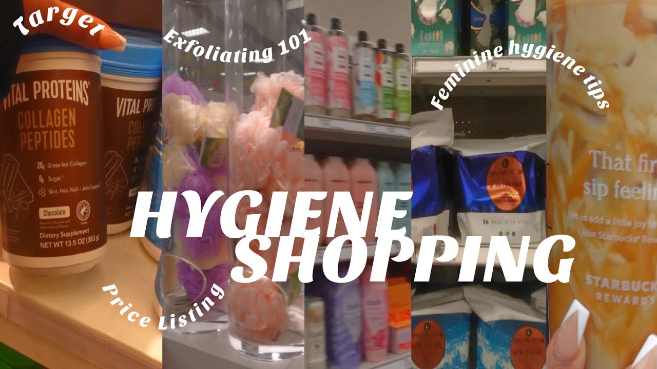 HYGIENE SHOPPING WITH ME | EVERYDAY ESSNTIALS + HAUL + TARGET ...