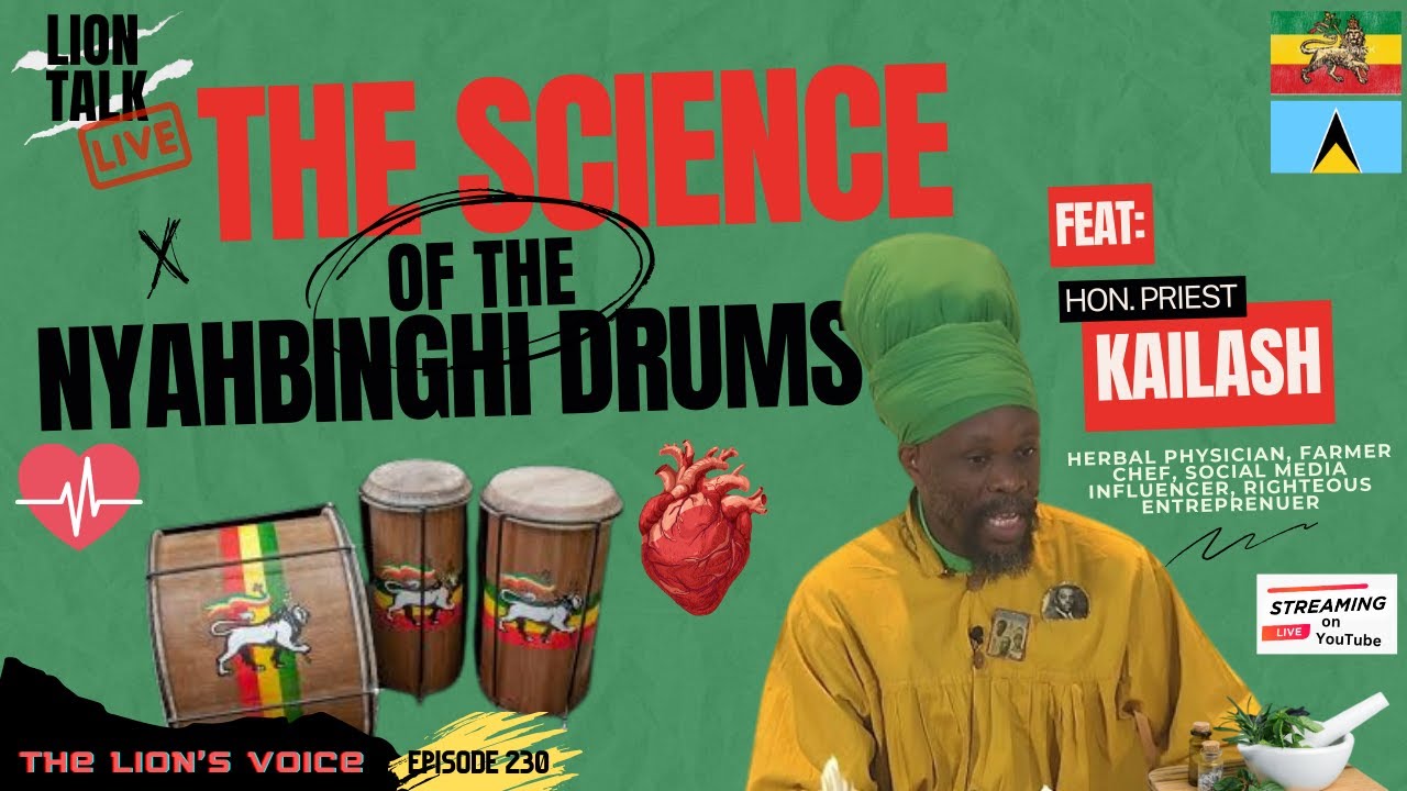 EP. 230 - How the Nyahbinghi Drums Impact The Heart & The Power Of The ...