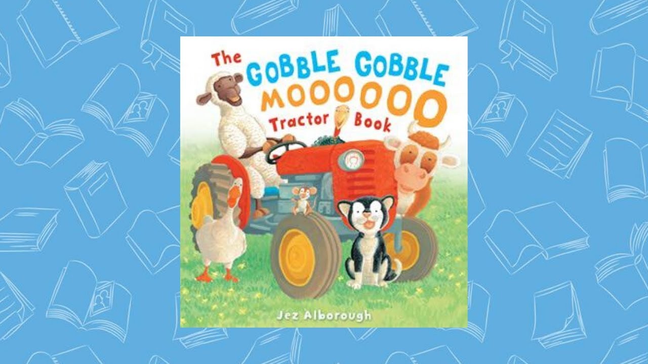 Gobble Gobble Moooooo Tractor Book ~ Usborne Books & More - YouTube