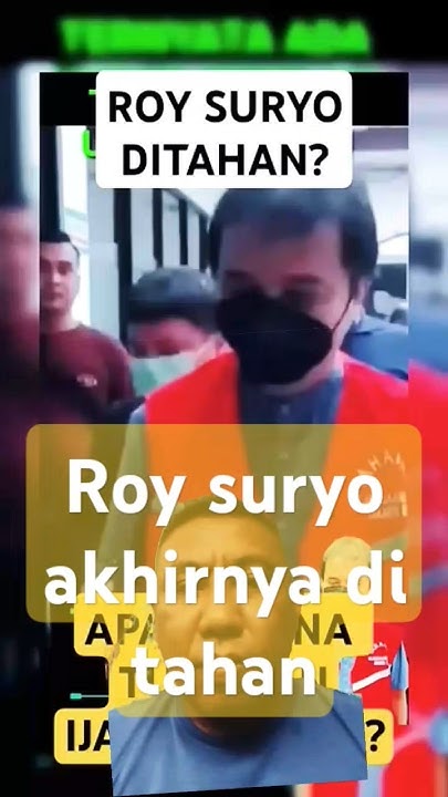 nasib buruk Roy Suryo akhirnya ditahan!! kasihan anak istrinya - YouTube