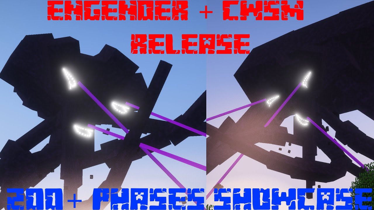 Engender + CWSM Texture Pack | Release + All 200+ Phases Showcase - YouTube