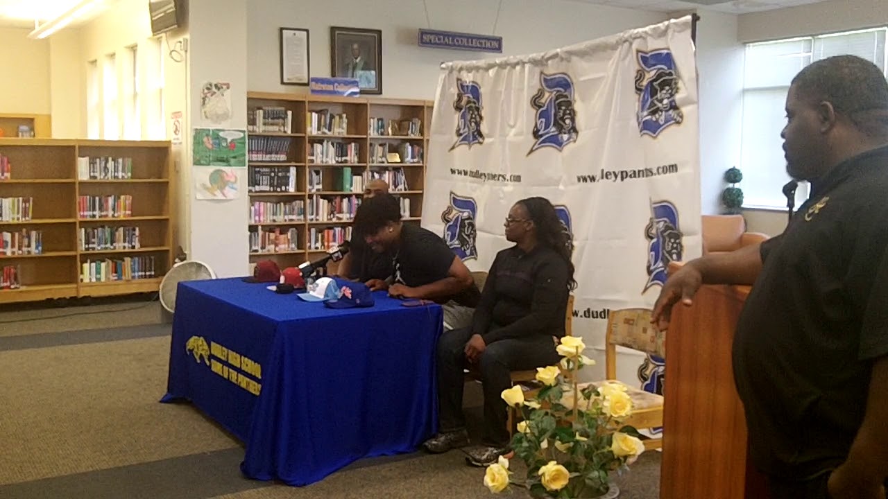 Myles Murphy, from Dudley HS, in Greensboro, N.C. announces he will ...