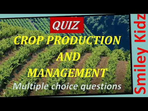 Crop Production and Management 🌱 | Class 8 Science Chapter 1 ...