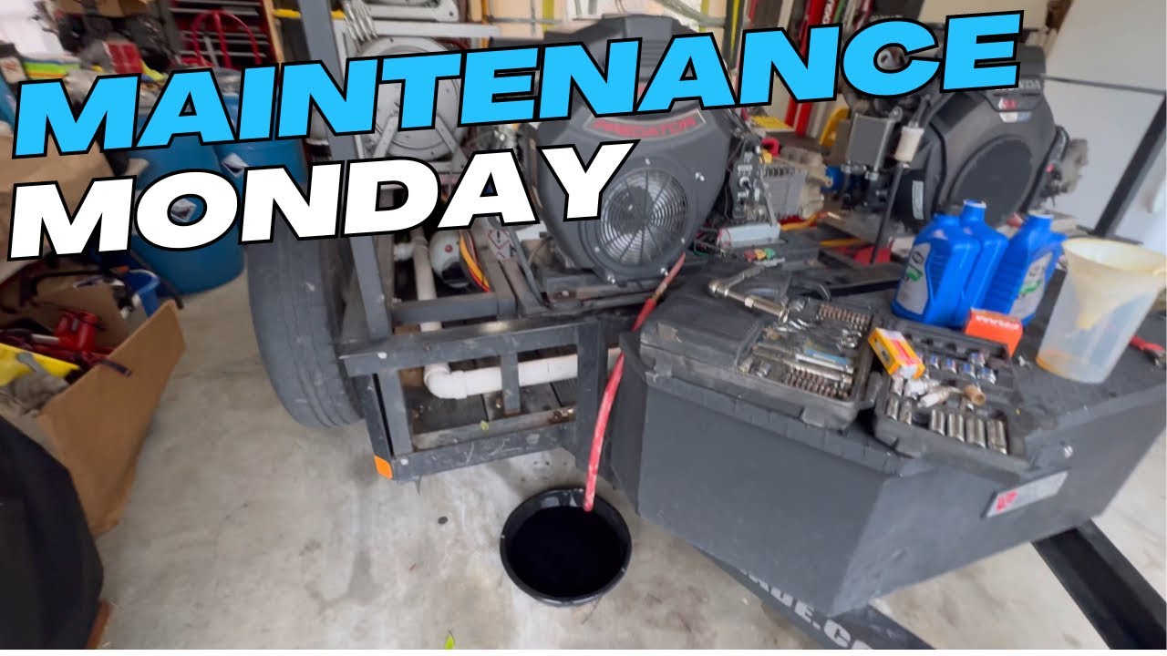 Maintenance Monday! - YouTube