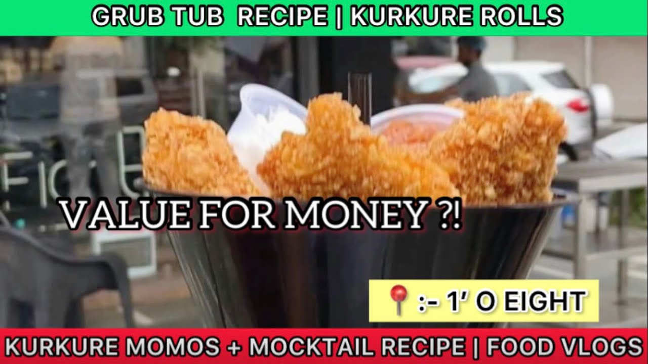 GRUB TUB RECIPE | 1 O EIGHT FOOD | Rohini food #kurkuremomos - YouTube