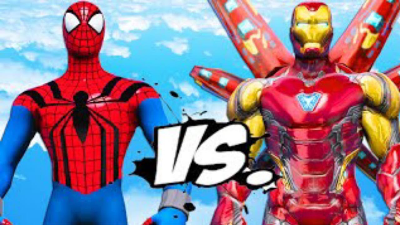 Spider-Man vs Iron Man - Superheroes Battle - YouTube