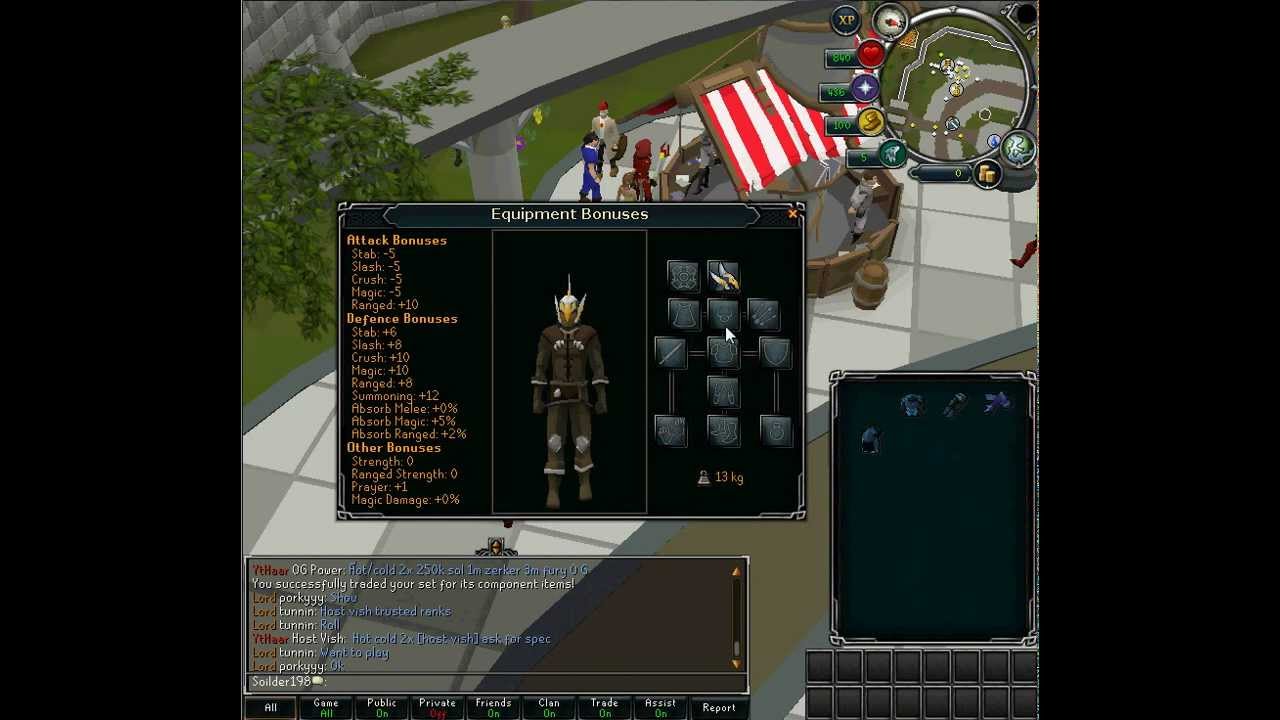 Runescape - Armadyl helm vs Blessed coif - YouTube