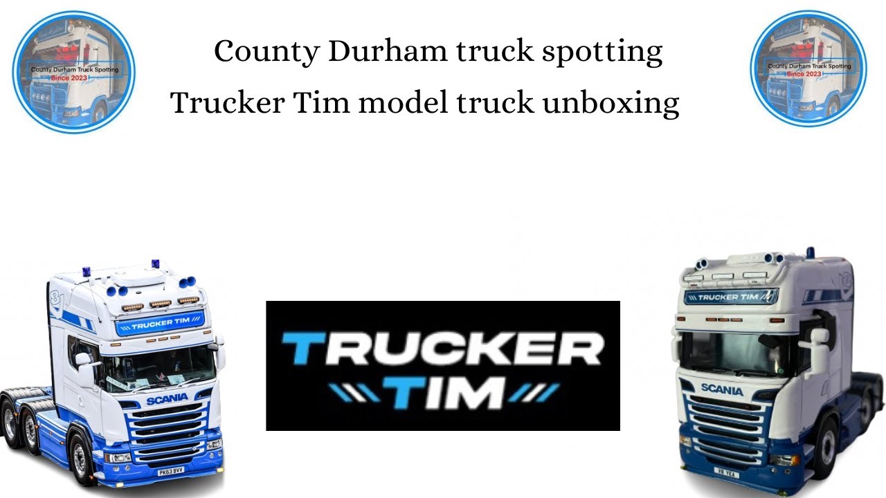 Trucker Tim model truck unboxing - YouTube