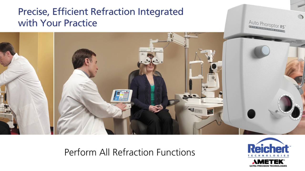 Reichert® Auto Phoroptor RS™ Auto Refraction System - YouTube