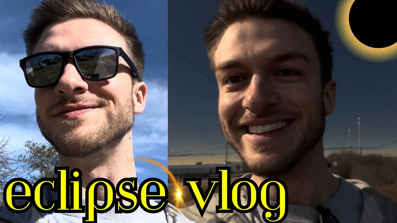 TOTAL Solar Eclipse VLOG (Eastern Canada - April 8, 2024) - YouTube
