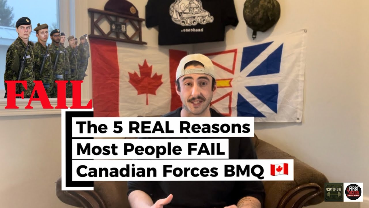 ⚔️🇨🇦 5 REAL Reasons People FAIL Canadian Forces BMQ (Most Recruits Aren ...