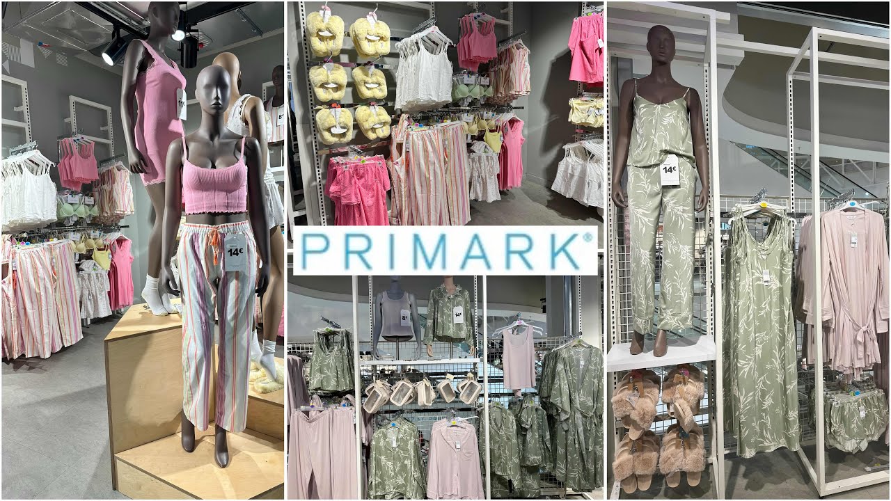 Primark women’s pyjamas new collection / June 2024 - YouTube