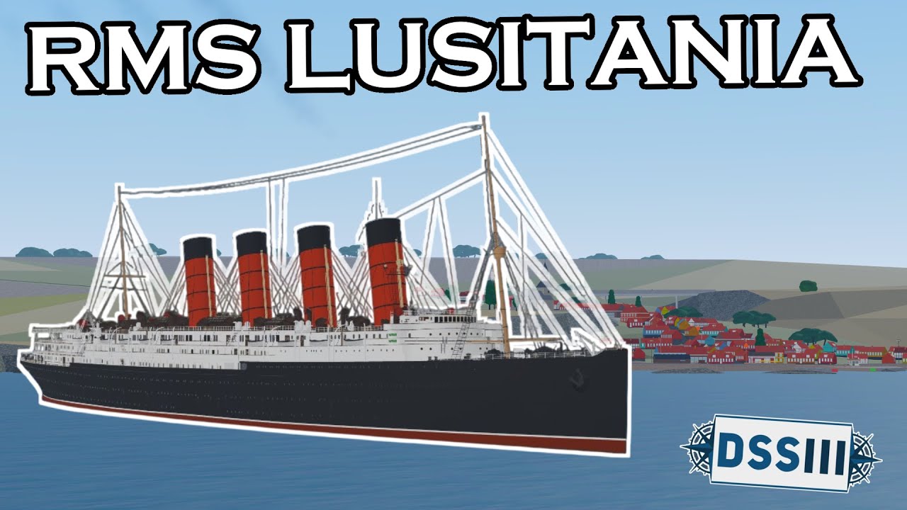 In-Depth Tour of the Lusitania & Skins! | Dynamic Ship Simulator III ...