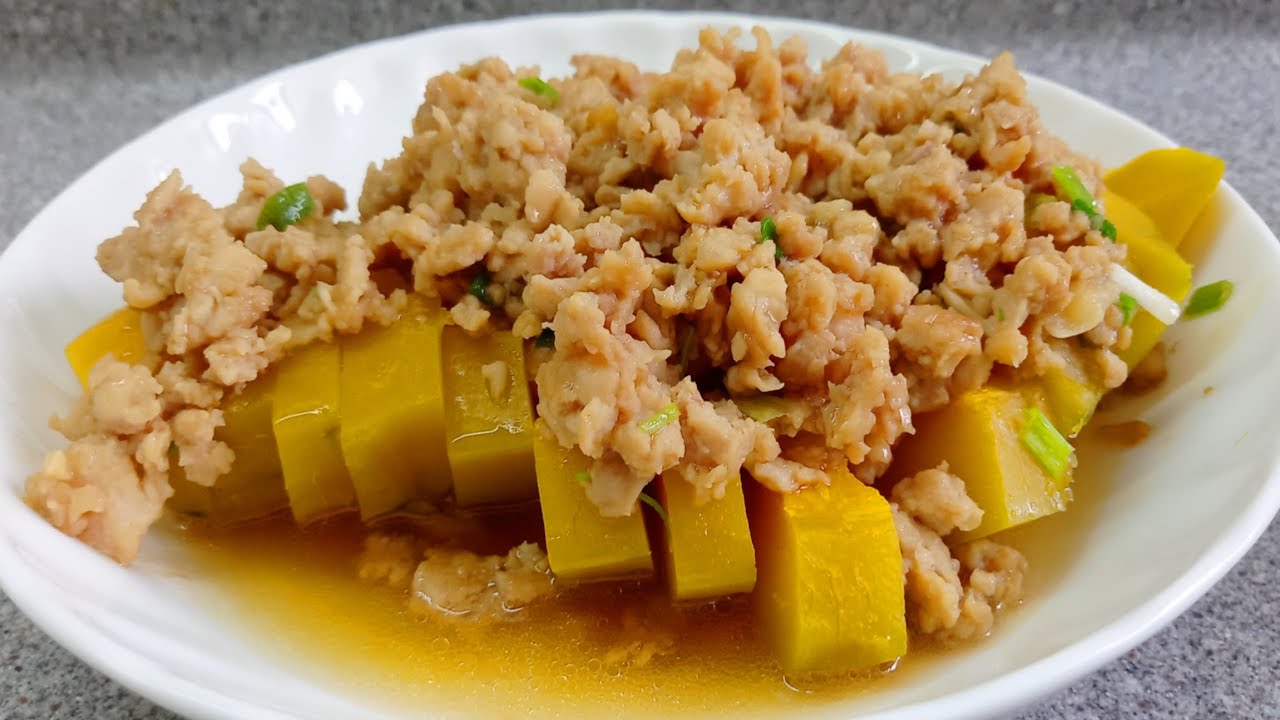 CARA MASAK LABU KUNING DENGAN DAGING AYAM SANGAT ENAK DAN SEHAT ...