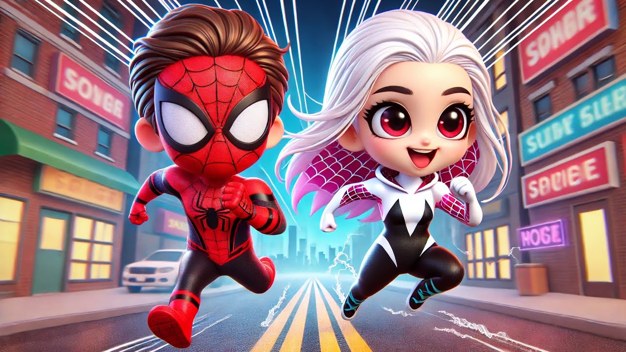 ESCAPE: THE TERRIFYING CHASE WITH THE MONSTER! | Spidey and his Amazing ...