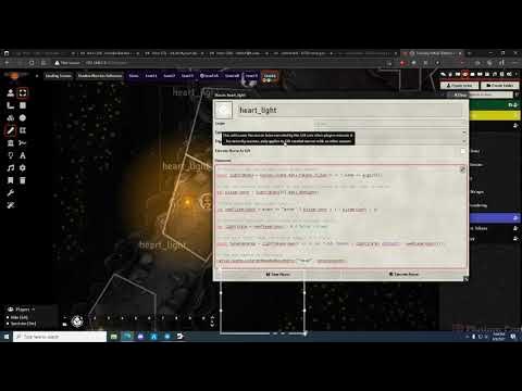 FoundryVTT - Macro Tutorial - Lights On/Off Based on Player Proximity - YouTube