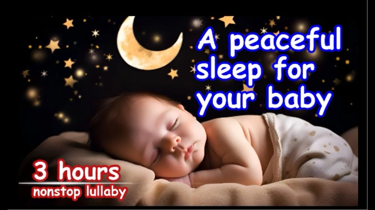 The most relaxing music for babies to sleep. Baby lullaby. 3 hours non stop dark screen. - YouTube