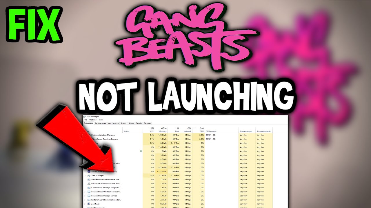 Gang Beasts – Fix Not Launching – Complete Tutorial - YouTube
