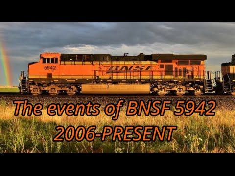 The events of BNSF’s locomotive ES44AC 5942 (2006-PRESENT) - YouTube