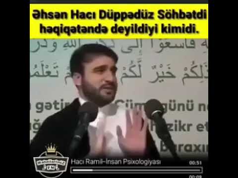 Hacı Ramil insan psixologiyası