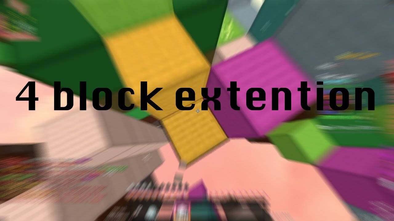 4 block extension clutch - YouTube