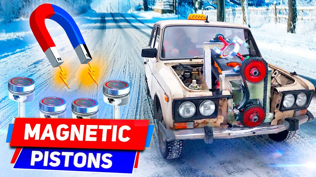We use magnets as pistons - what will happen? - YouTube