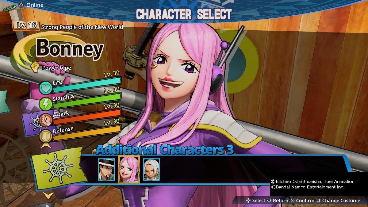 ONE PIECE: PIRATE WARRIORS 4 - Bonney | First Impressions (Max Level ...