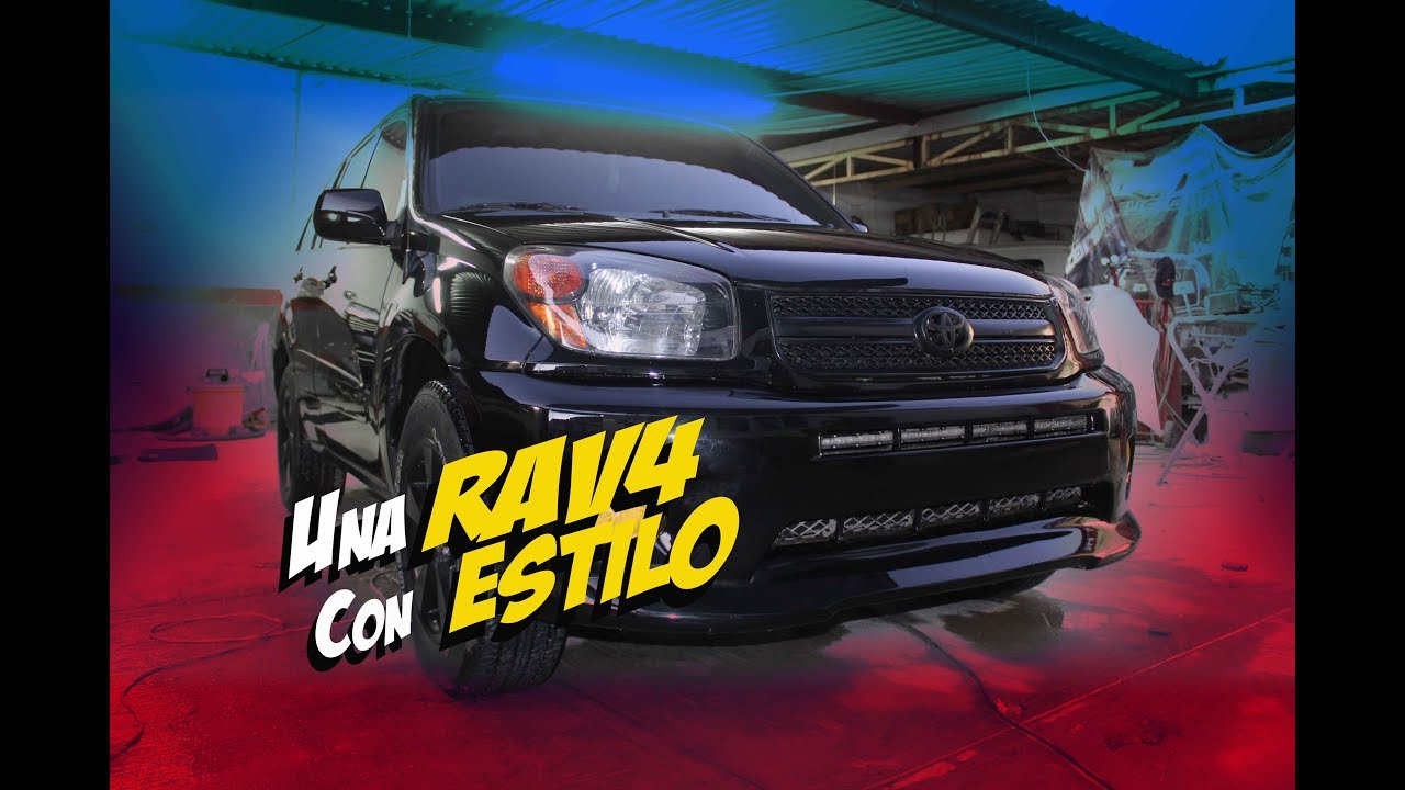 Una Toyota Rav4 con estilo / Modificacion de frente / sellador ceramico ...