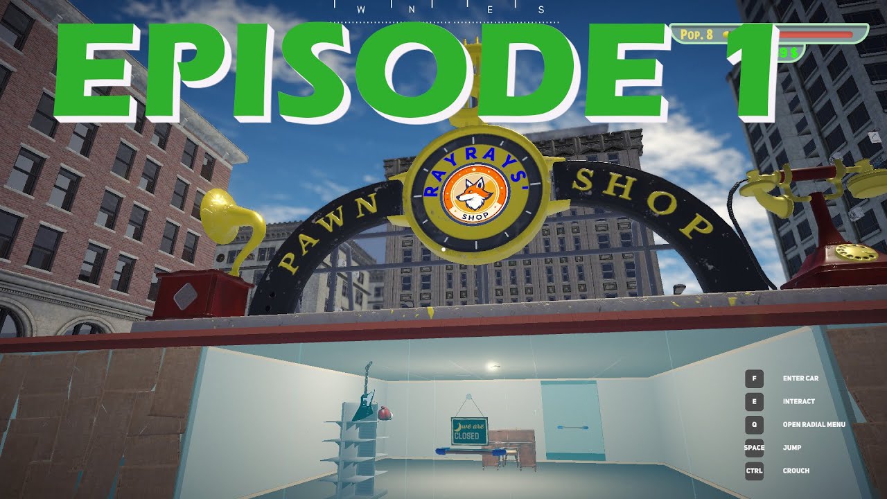 Pawn Simulator - I opened a Pawn Shop and bought some Warehouse Lockers ...