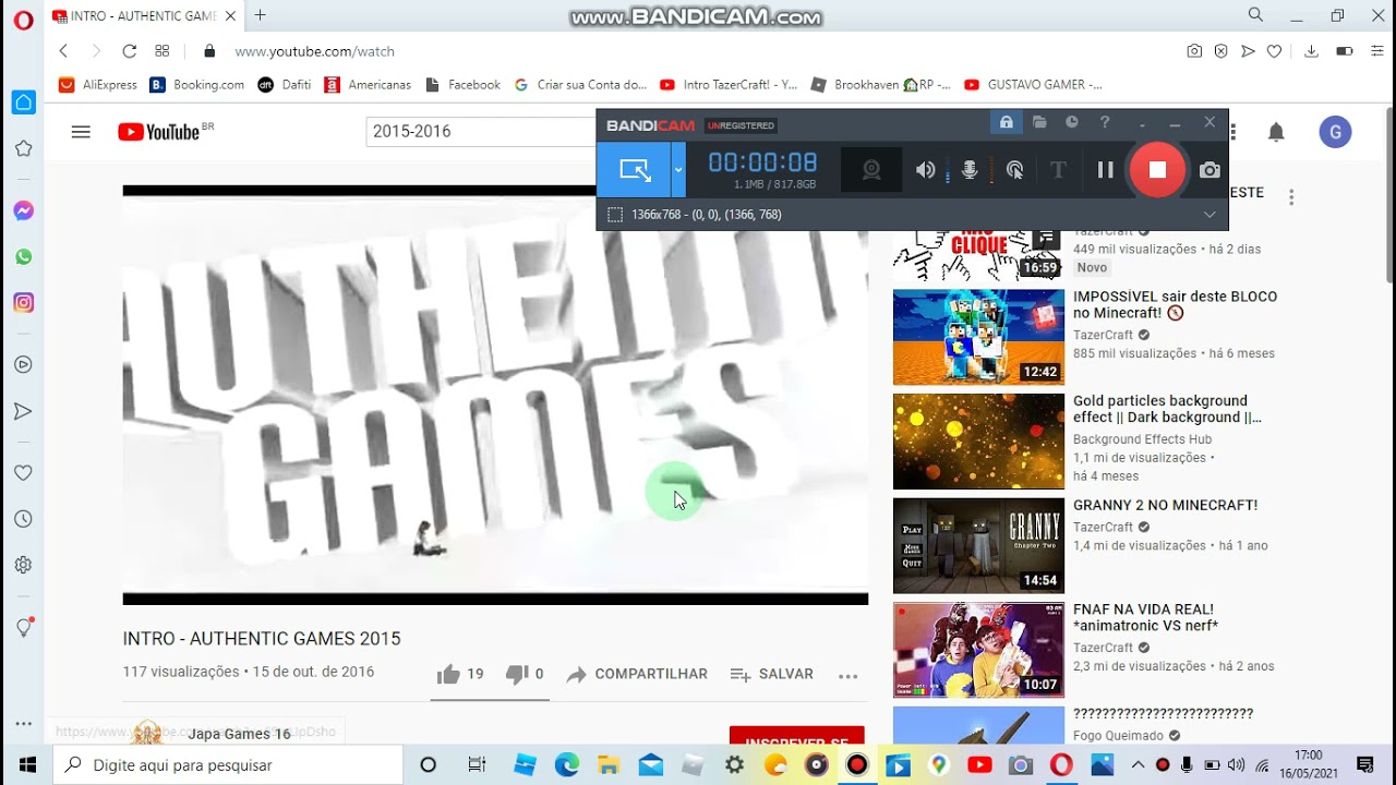 intro authenticgames 2015-2016 - YouTube