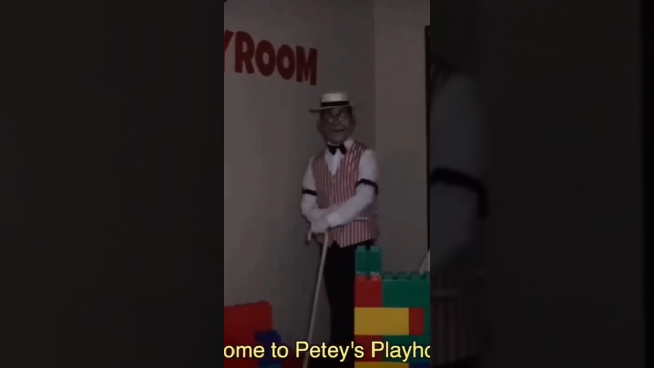 welcome to peteys playhouse!#scary #shorts - YouTube