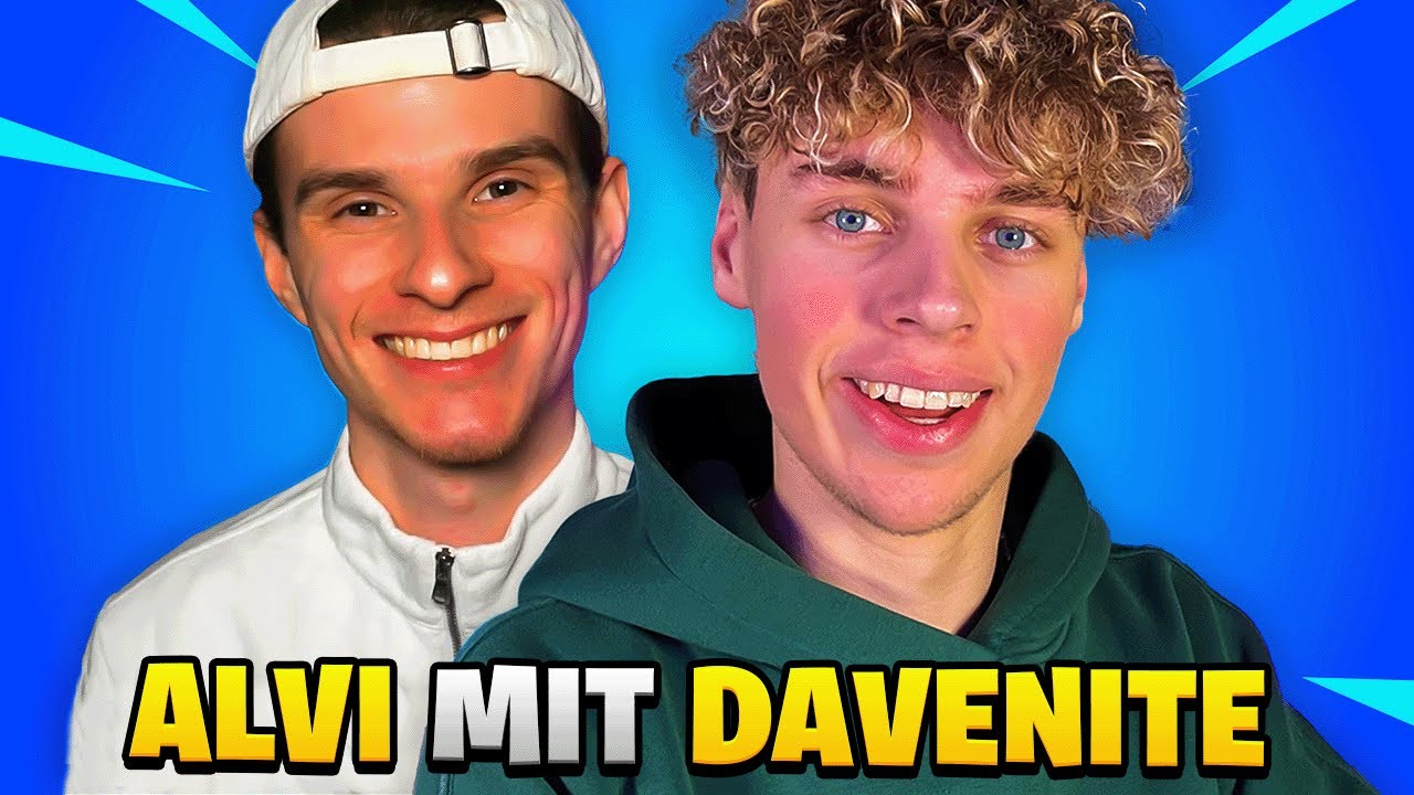 ALVI und DAVENITE spielen DUO vs SQUAD in FORTNITE! - YouTube