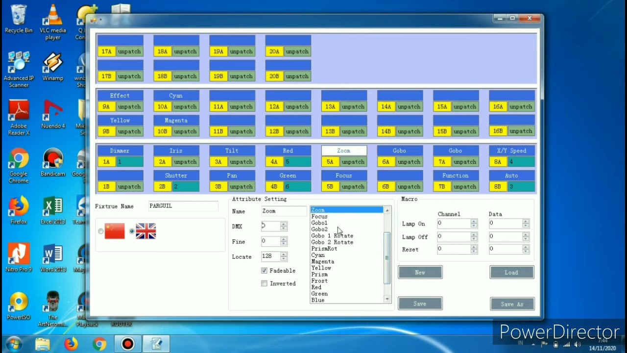 Personality Builder Console dmx 1024 Parled - YouTube