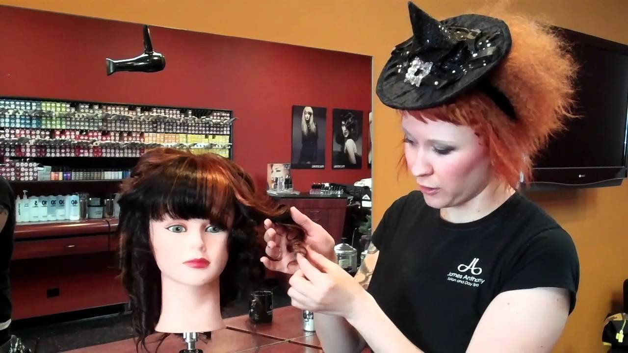 Styling Fun, Easy & Pretty Witchy Hair for Halloween! - James Anthony ...