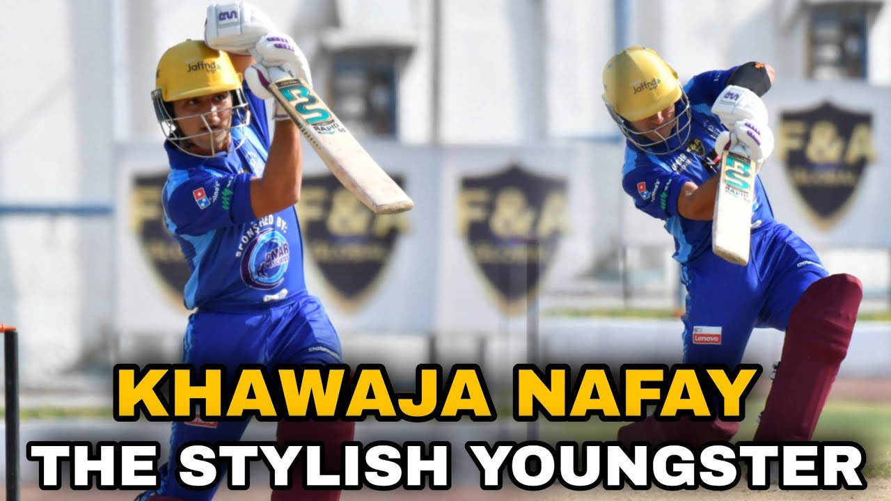 Khawaja Nafay The Stylish Youngster | 72 of 35 balls - YouTube