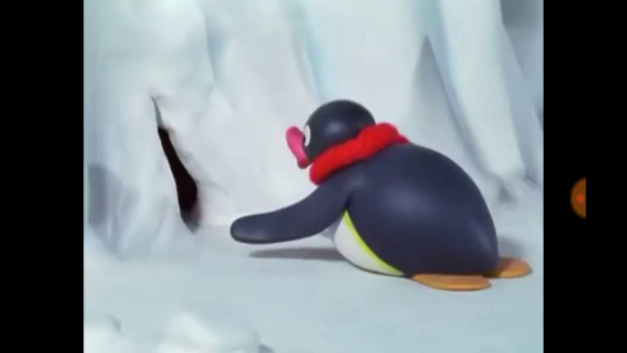 Pingu gets lost (funny voice acting) - YouTube
