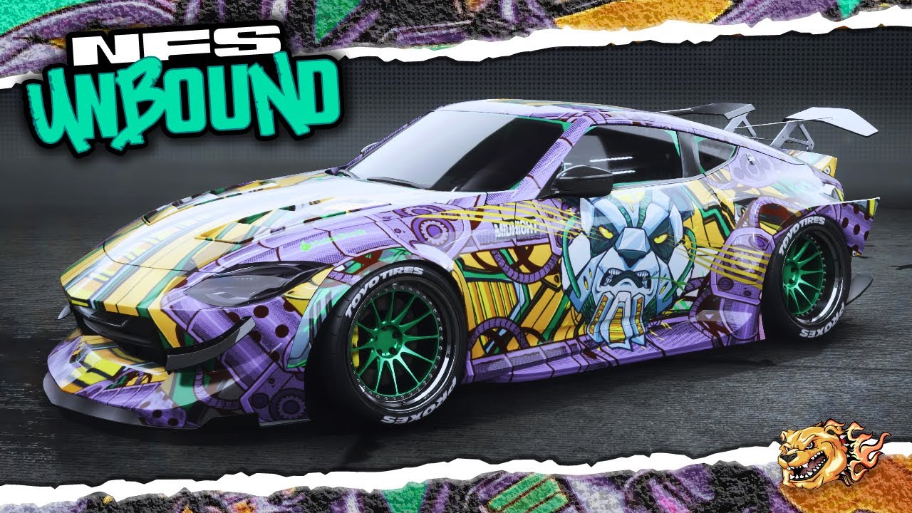 Panda Mech Car Wrap │Nissan Z Prototype │NFS Unbound - YouTube