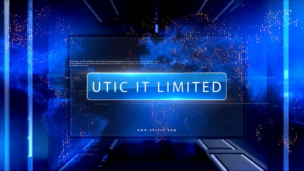 UTIC IT 3D logo animation - YouTube