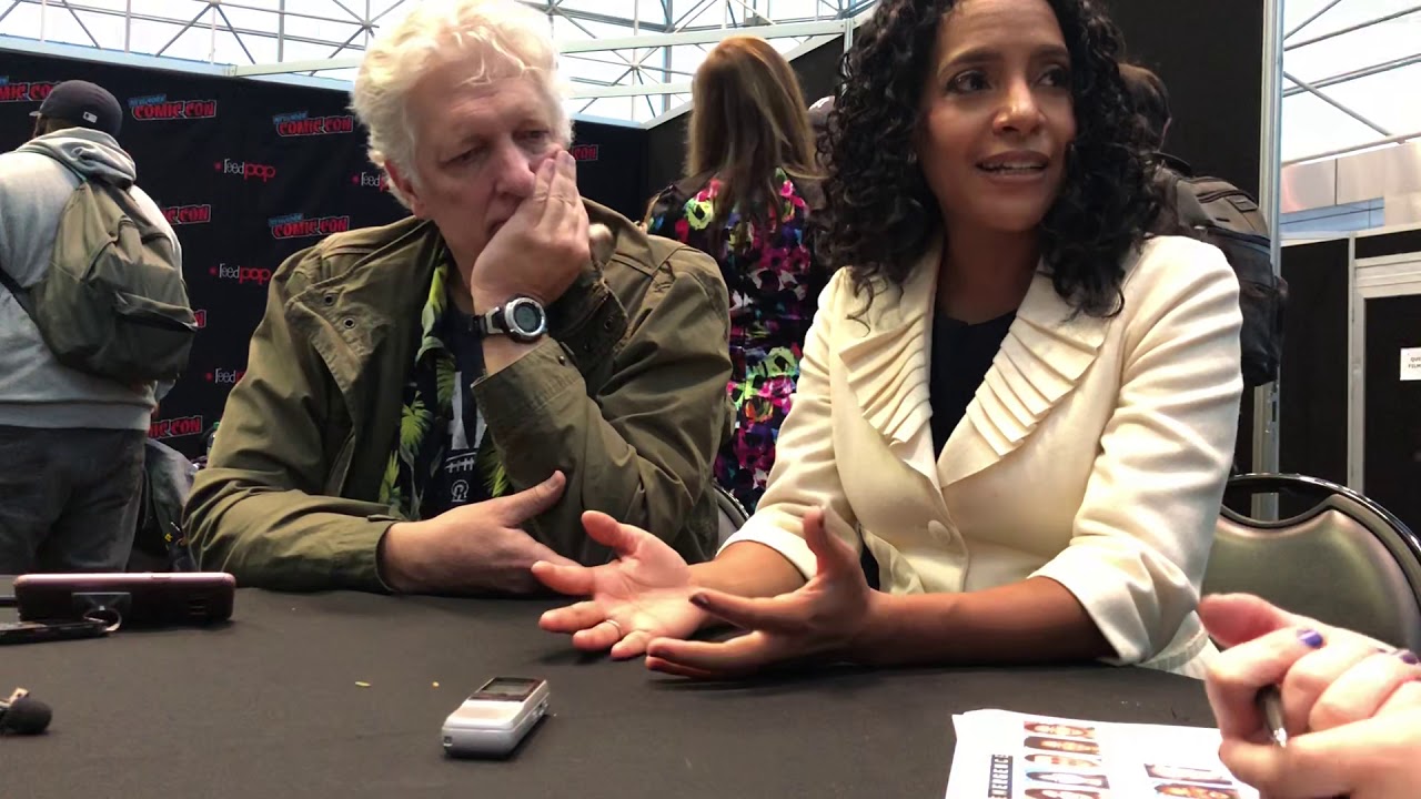 NYCC 2019: Emergence Cast Interview - Clancy Brown and Zabryna Guevara ...