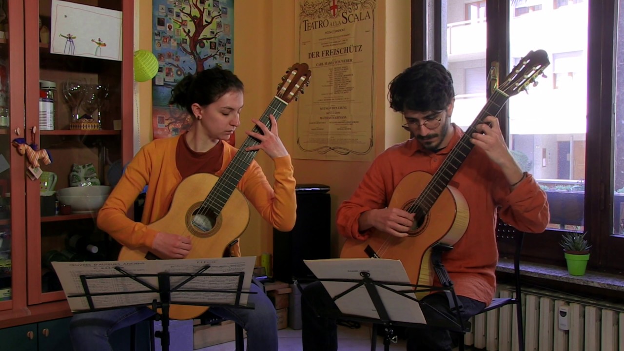 Duo Chiesa-Fontana plays Daniel Lesur - Elegie - YouTube