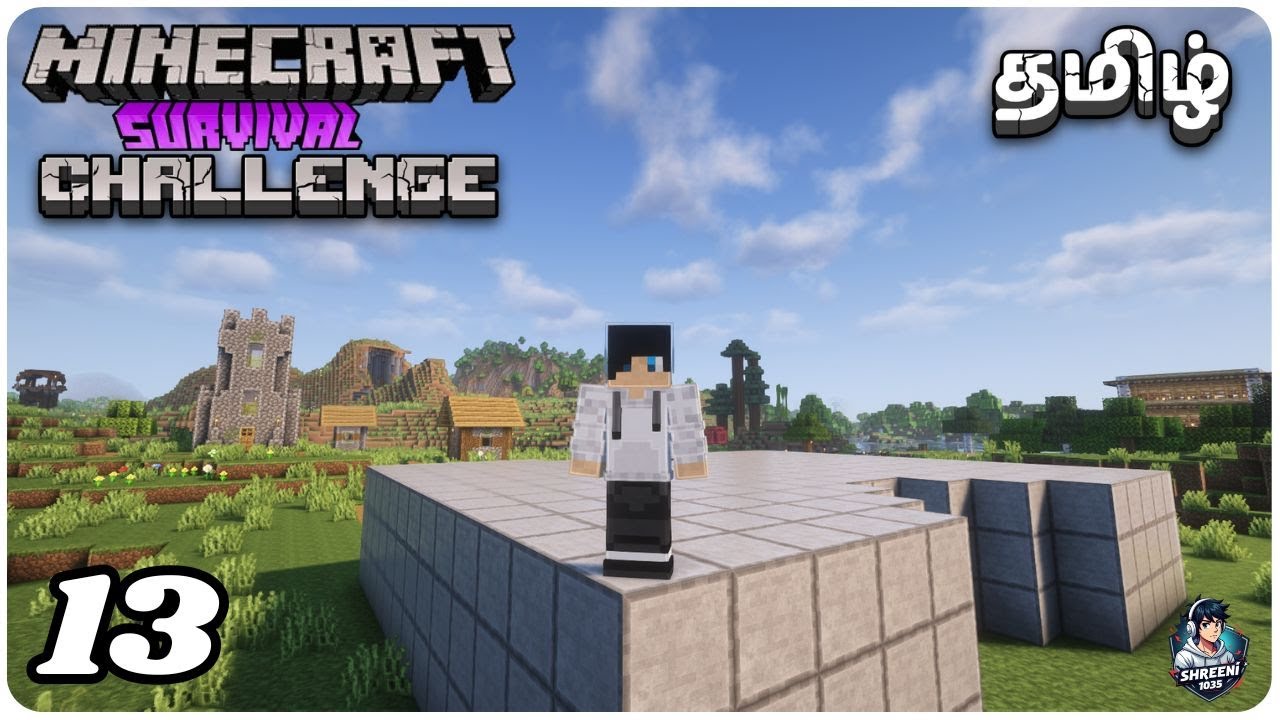 Minecraft Survival Challenge Part 13 | Tamil - YouTube